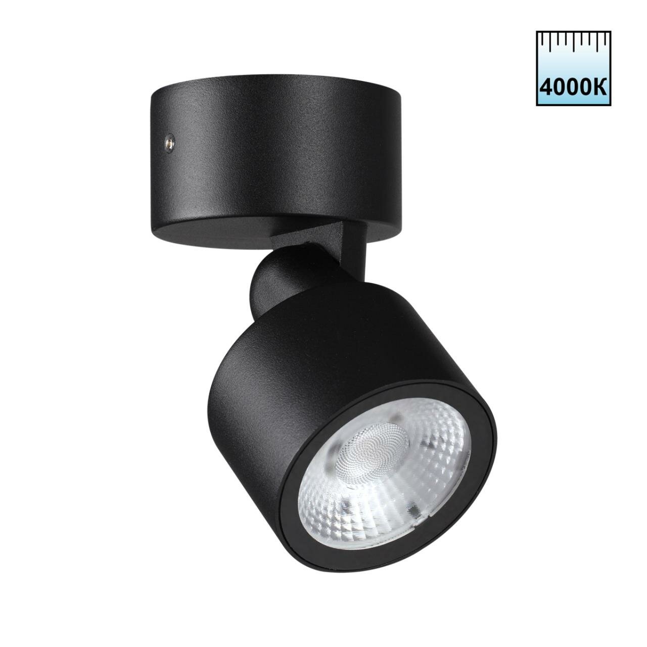 NOVOTECH 359587 STREET NT25 694 черный Светильник ландшафтный светодиодный IP65 LED 9W 4000К 100-240V FOCUS