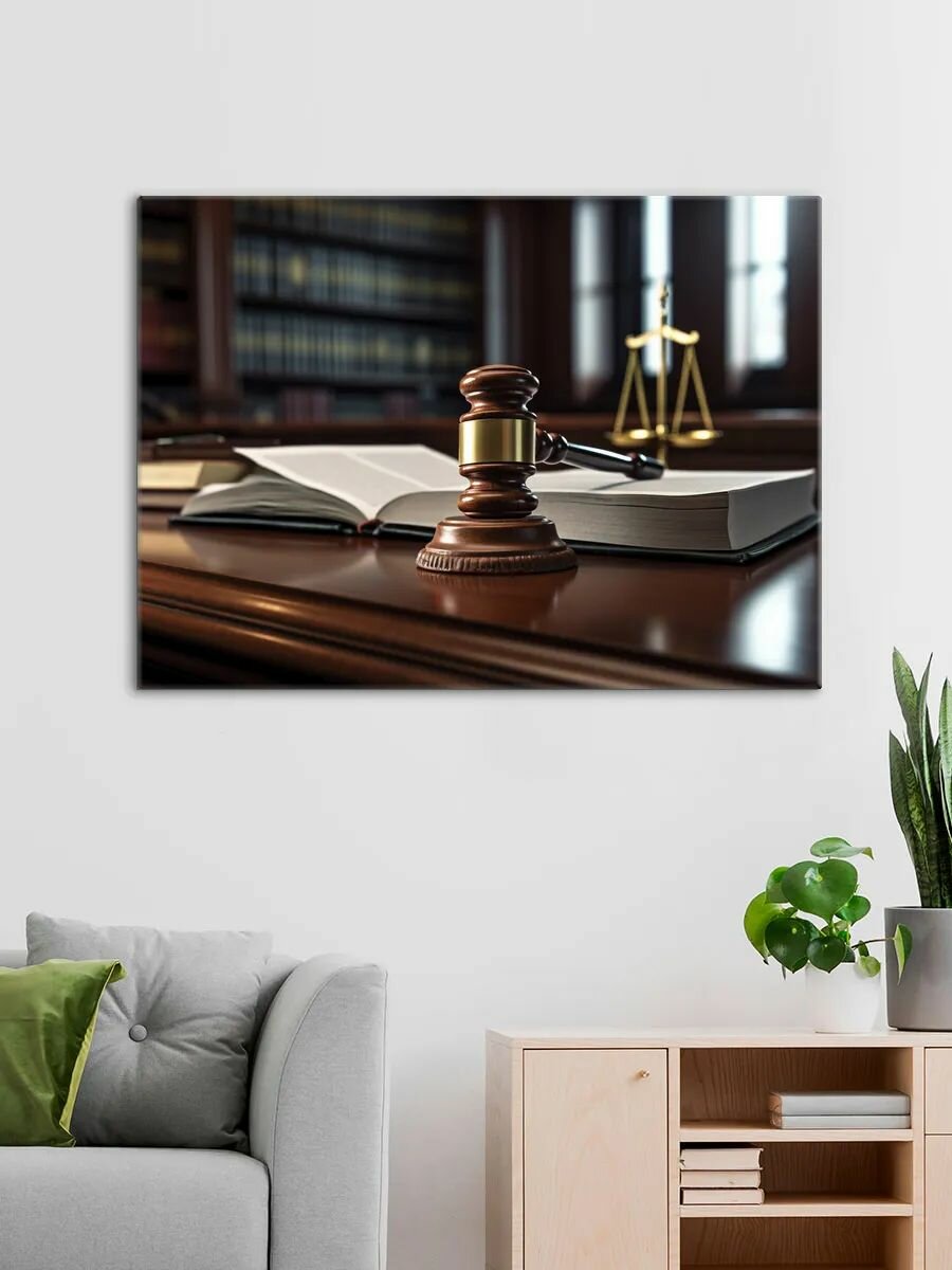 Картина на стену "Юридические услуги", 70х50 см