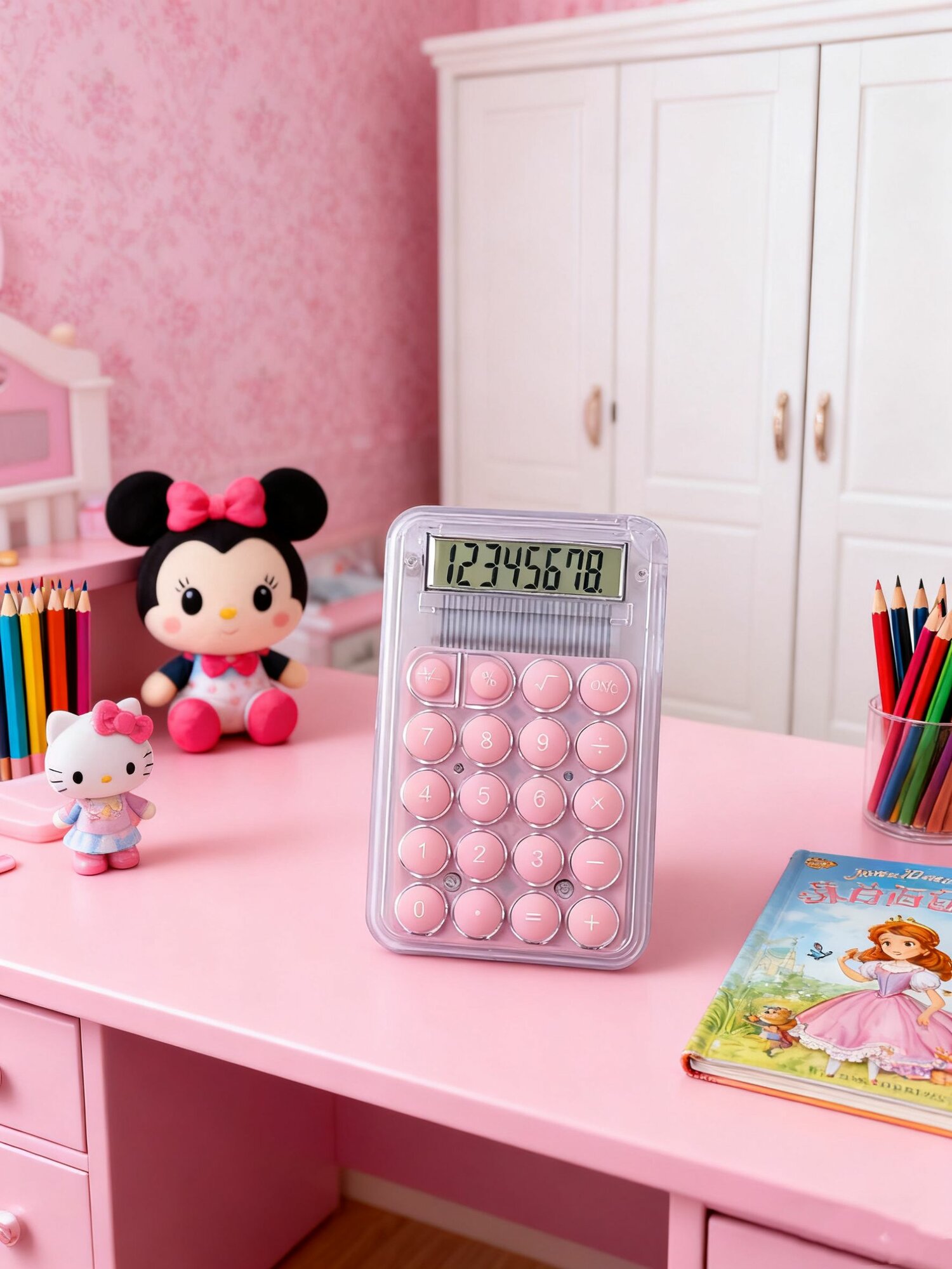 Карманный калькулятор Citizen SDC-888S, ультратонкий и легкий, идеален для школы, офиса и магазина, 8-разрядный дисплей