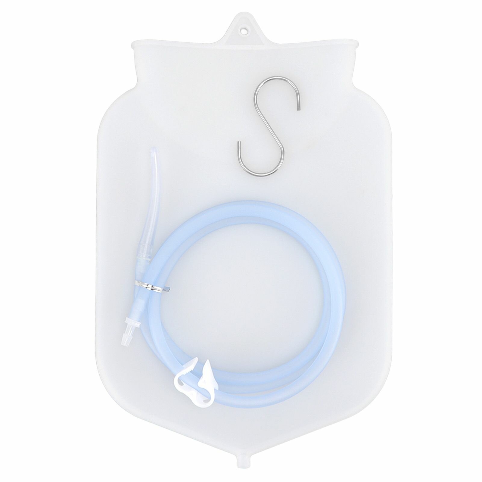 Комплект клизм с прозрачным силиконовым мешком 4 л, портативный очиститель кишечника для мужчин и женщин, безопасная клизма с кофейным молоком для домашнего использования