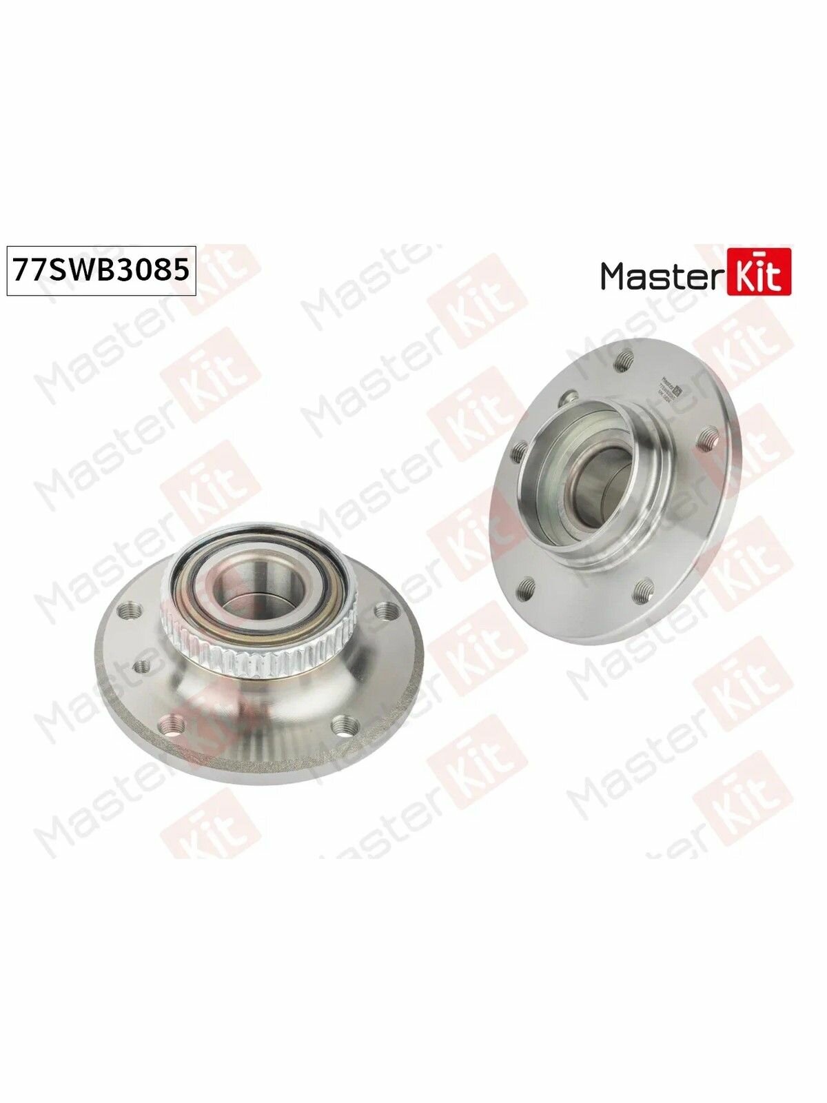 Ступица в сборе с подшипником передняя BMW 3 (E36, E46)/5 (E34)/7 (E32) 1986 - 2005, MASTERKIT 77SWB3085