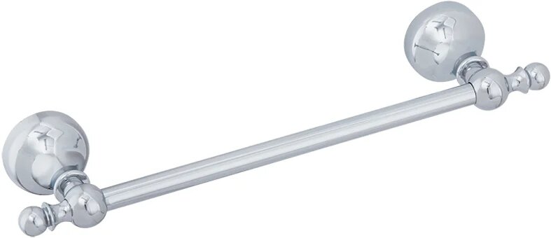 Держатель для полотенец Veragio Gialetta VR. GIL-6427. CR глянцевый, латунный, держатель для полотенец в ванную, круглый, в стиле ретро