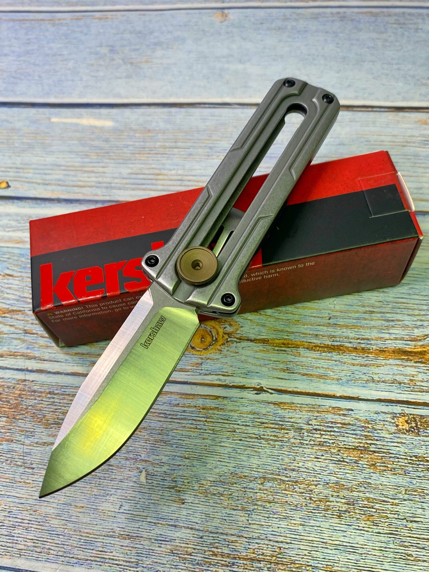 Складной нож Kershaw Cybernet D2, 2046
