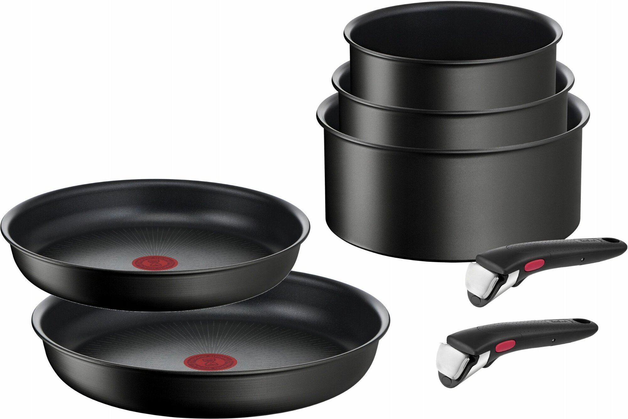 Набор сковород и кастрюль Tefal Ingenio Unlimited 7 шт. 22/26 см.