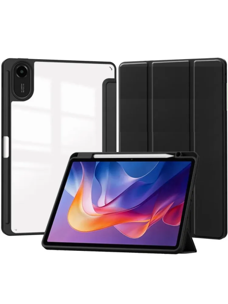 Чехол-книжка Red Line для Redmi Pad 2 11" подставка "Y" Черный