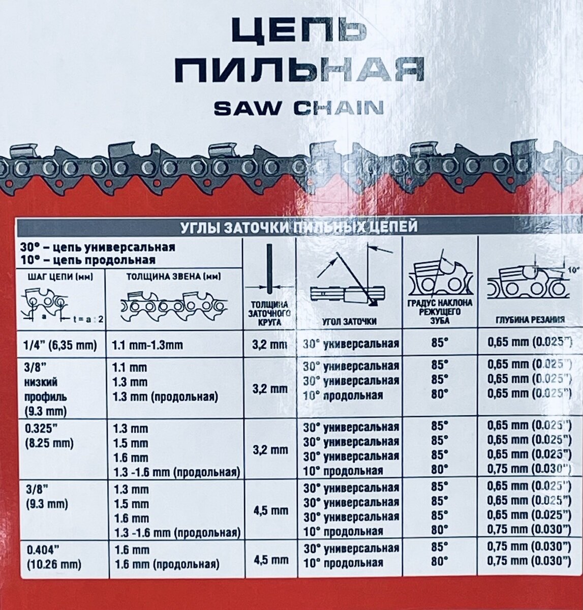 Цепь DPS-9-1,6-66 (коробка) 3/8 1.6мм 66зв. Rezer (Stihl-360, 361, 18") 03.015.00033 В3