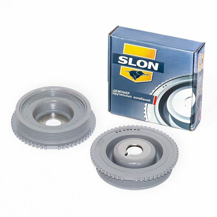 Шкив коленвала VESTA XRAY демпфер дв 1 8 16кл резинометаллический Slon 21177-1005058