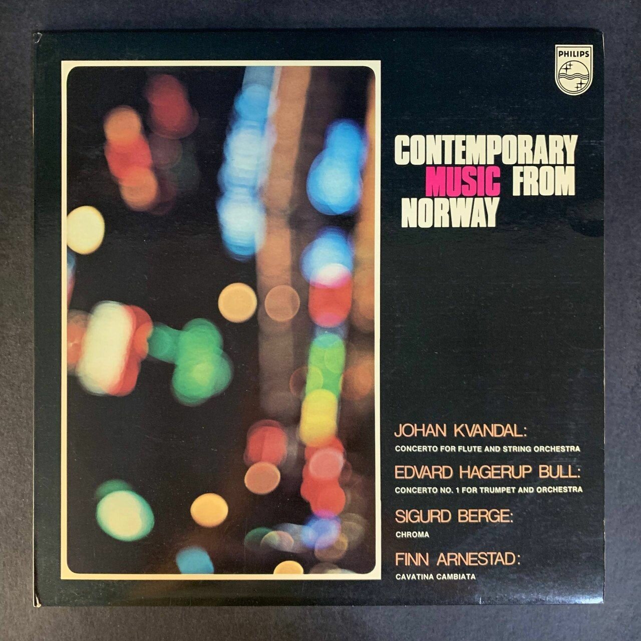 Johan Kvandal / Edvard Hagerup Bull / Sigurd Berge / Finn Arnestad - Contemporary Music From Norway (б/у виниловая пластинка, LP)