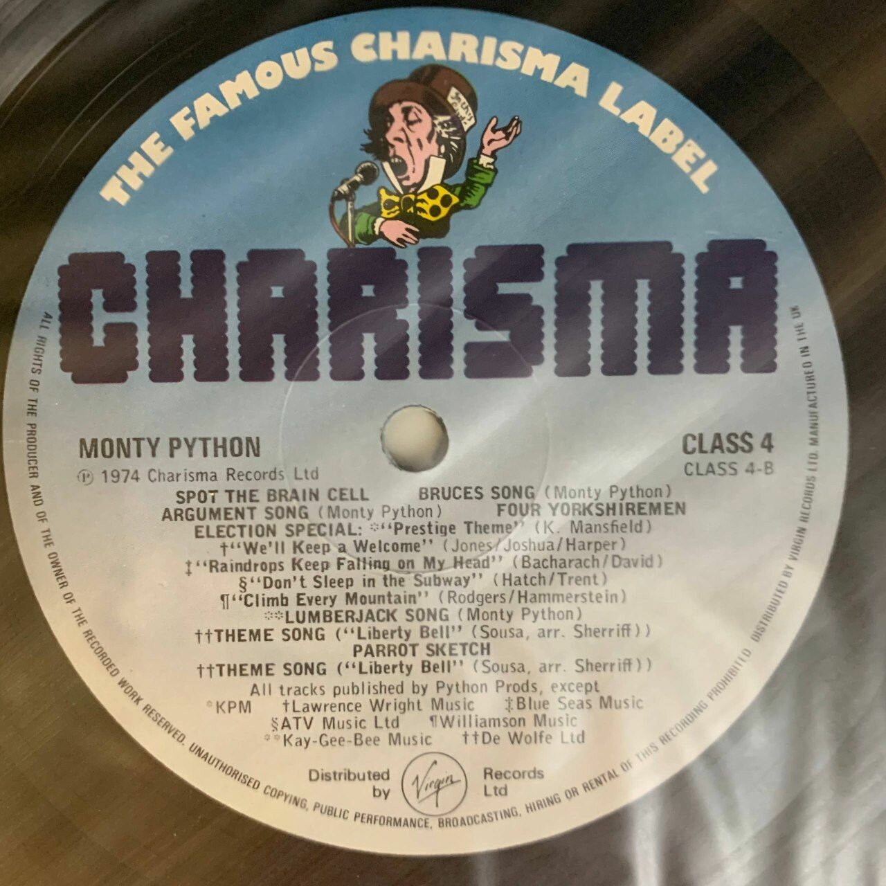 Monty Python - Monty Python Live At Drury Lane (б/у виниловая пластинка, LP) — фото 1