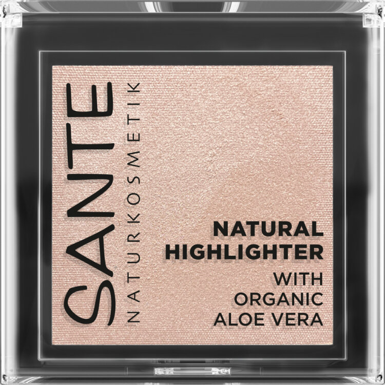 SANTE Хайлайтер для лица 02 Glowy Rose 7 г