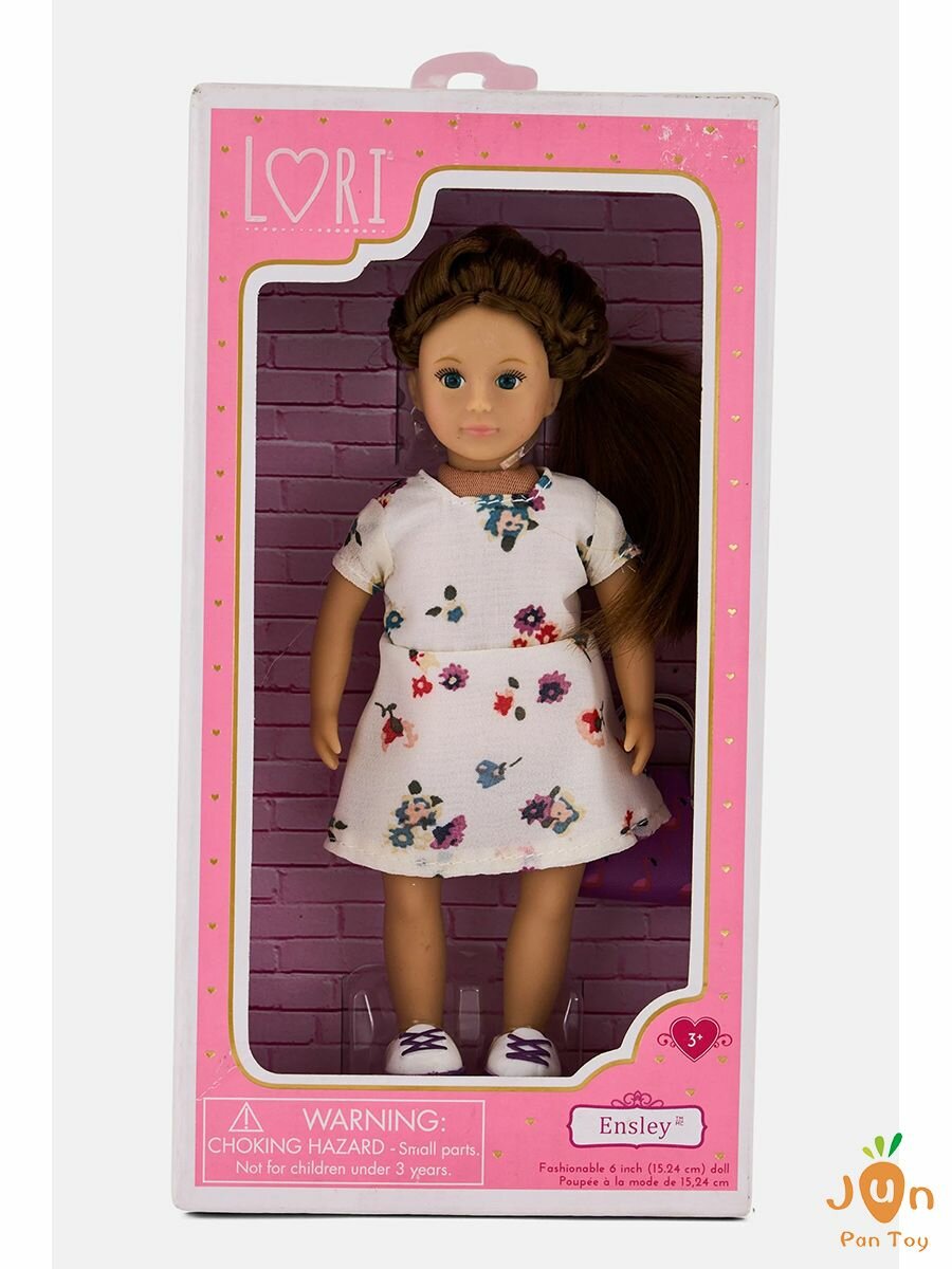 Lori Ensley / игрушки для девочек, модные куклы, в юбках с цветочным рисунком, подходят для подарок на день рождения от 3 лет и старше