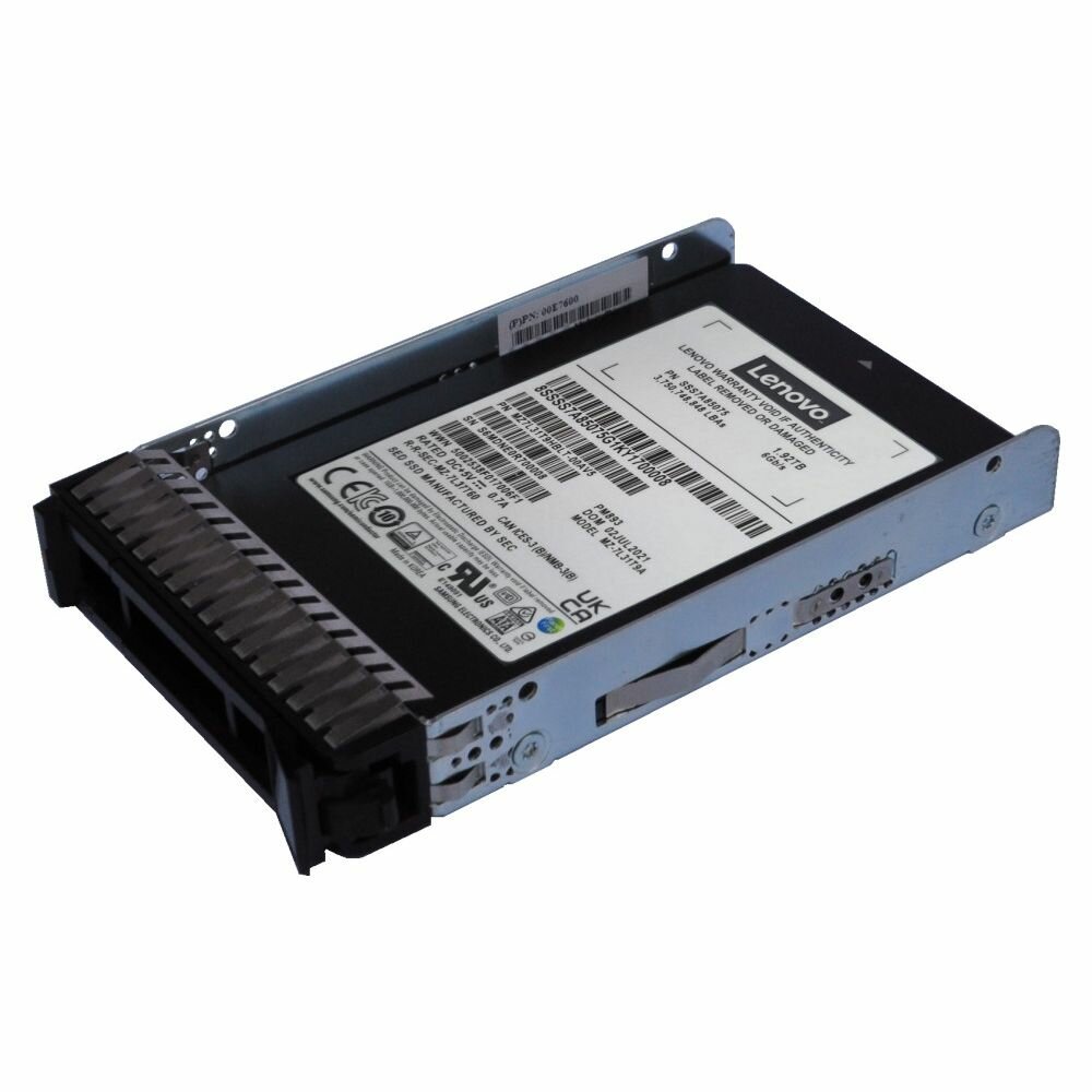 Накопитель SSD Lenovo ThinkSystem VA, 1,92 ТБ, 3.5" (4XB7A90881)