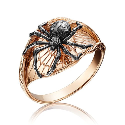 Кольцо, красное золото, 585 проба