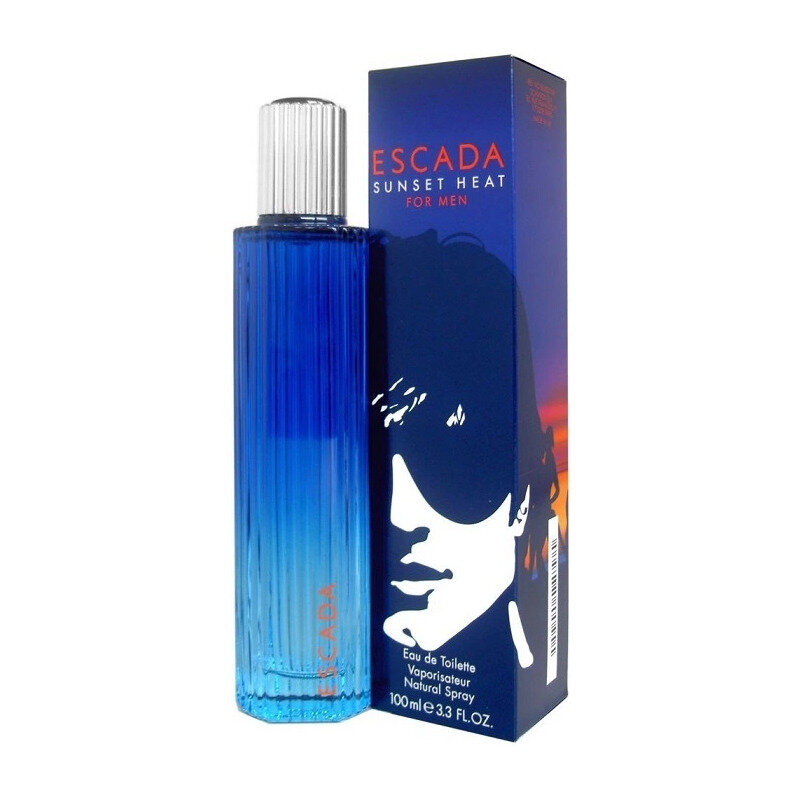 Туалетная вода для мужчин Escada Sunset Heat For Men 100 мл / Духи Эскада Сансет Хит / Жар заката