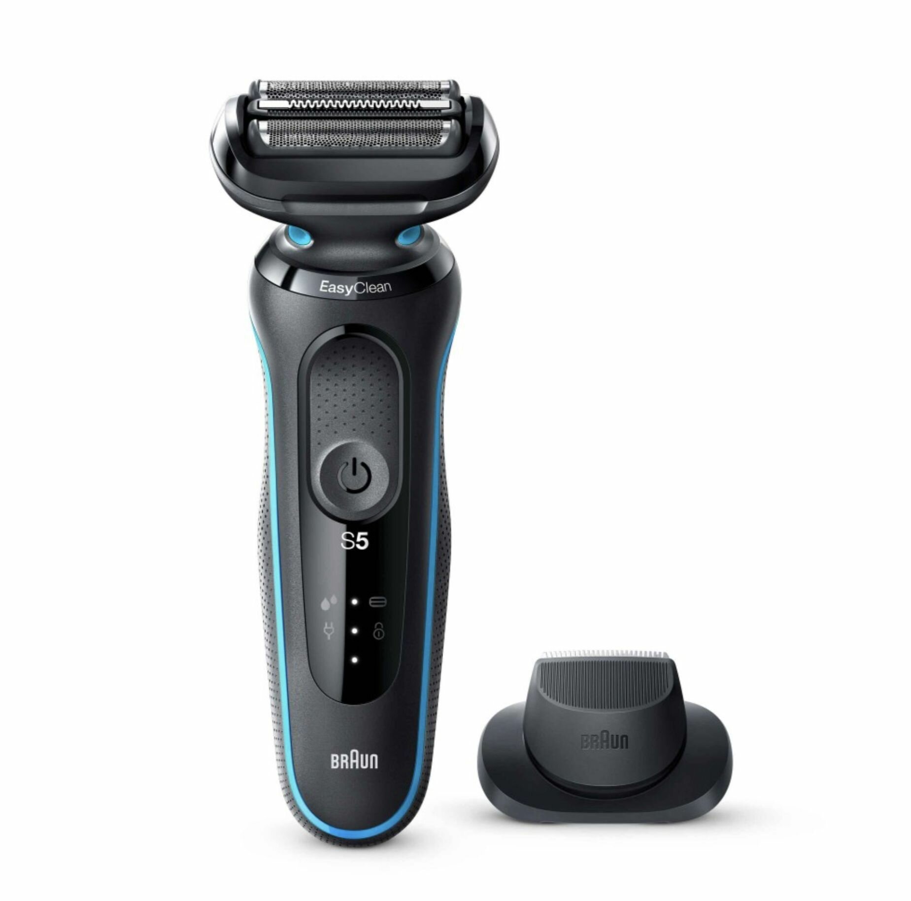 Электробритва Braun Series 5 51-M1200s, черный/бирюзовый