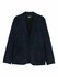 Куртка BOSS Notched-lapel blazer, размер 48, blue