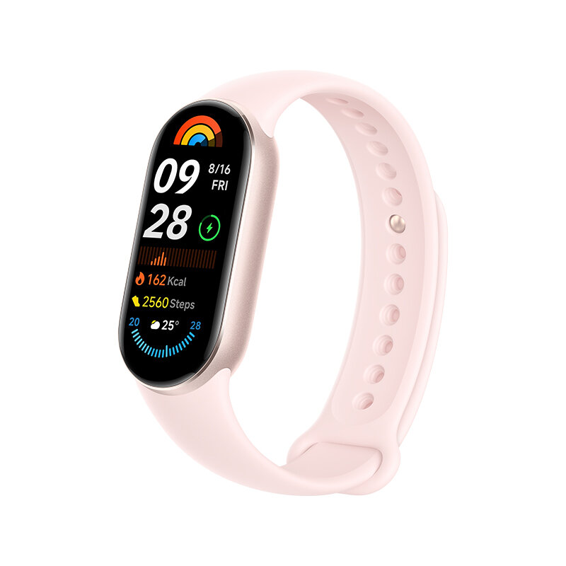 Эксклюзивный умный браслет Xiaomi Band 9 Mystic Rose BHR8345GL представлен в глобальной версии