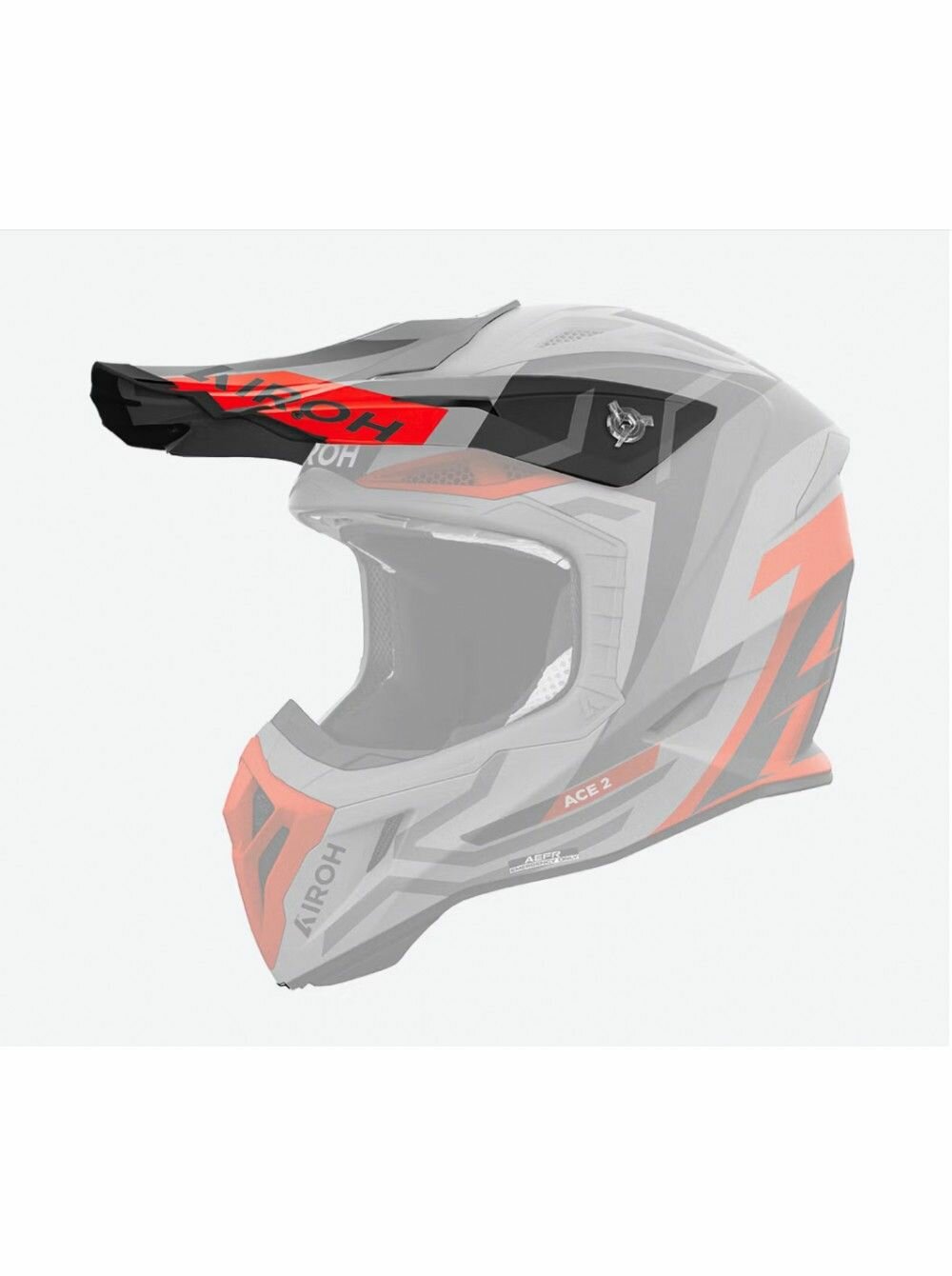 Козырёк Airoh для шлема AVIATOR ACE 2 GROUND Orange