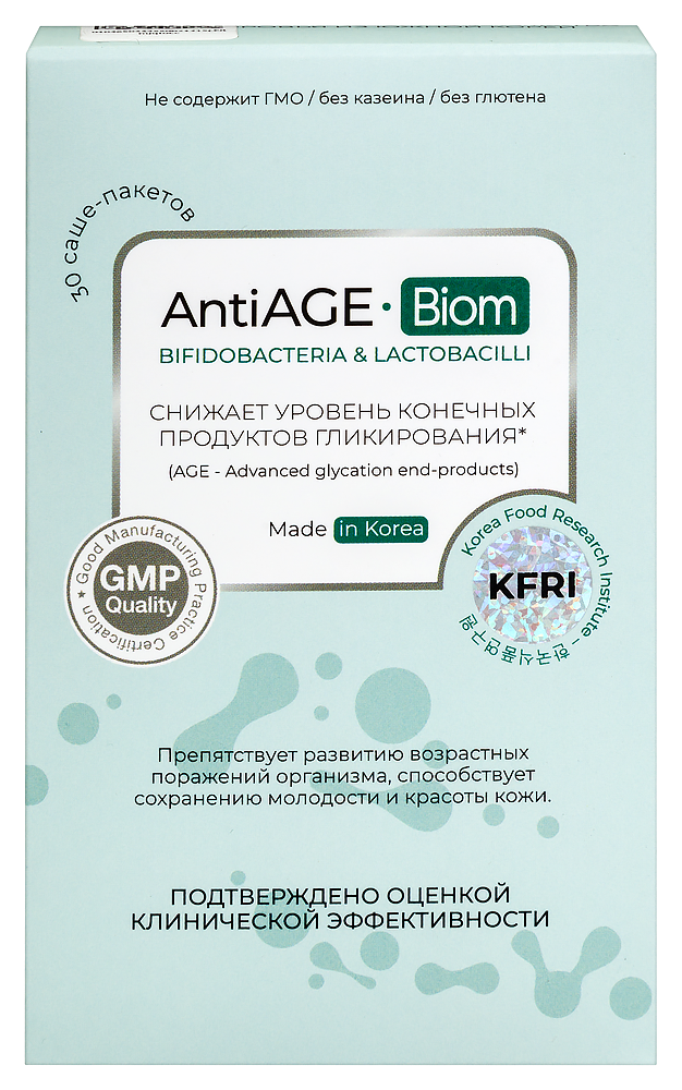 Антиэйдж-биом 30 шт. пакет-саше порошок массой 1,5 г
