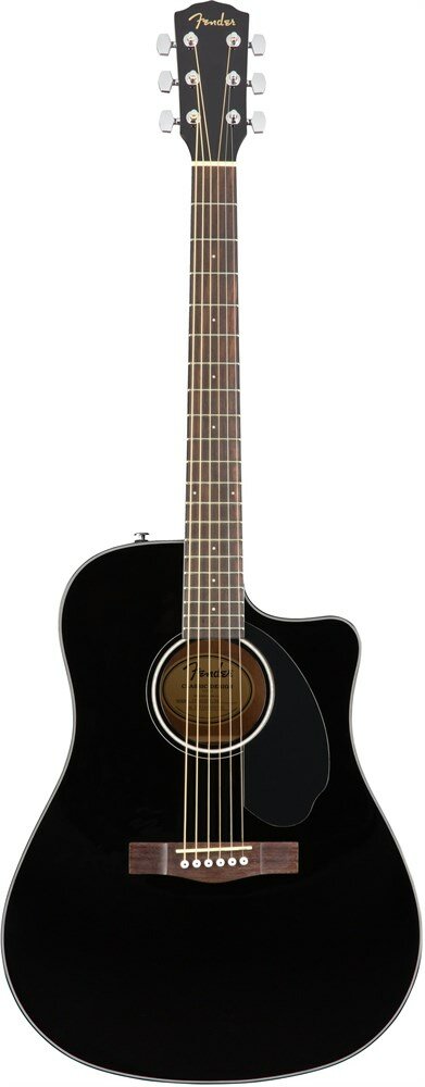 Fender CD-60SCE Black - Электроакустическая гитара