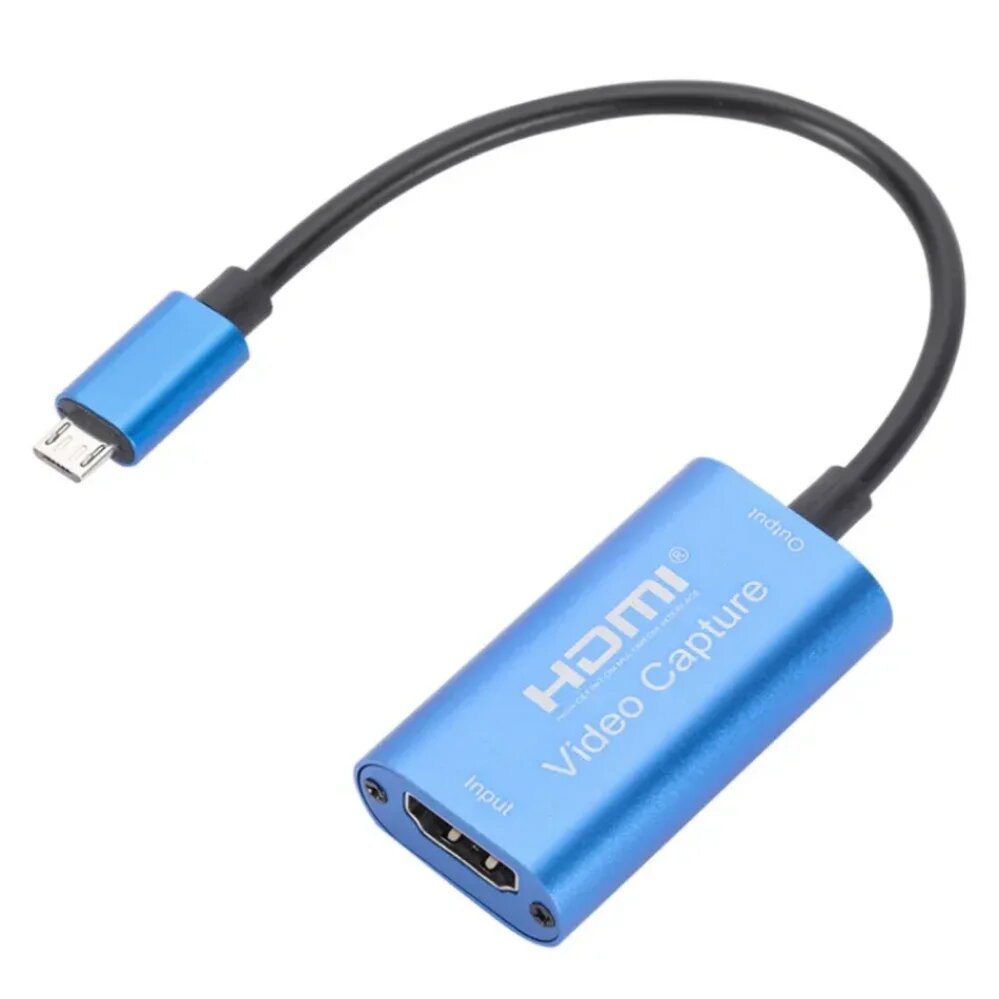 USB 3,0 карта видеозахвата HD 1080P HDMI-совместима со стандартным фотографическим интерфейсом, Micro USB