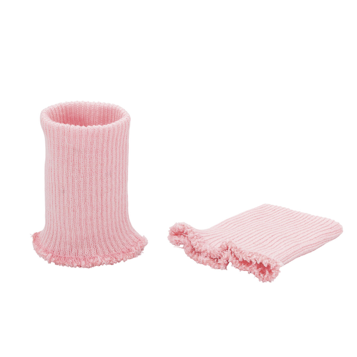 Манжеты на рукава 6,5*9,5 см трикотажные тонкие, 14 кл, 2*2 (546/8 магнолия), 1 пара