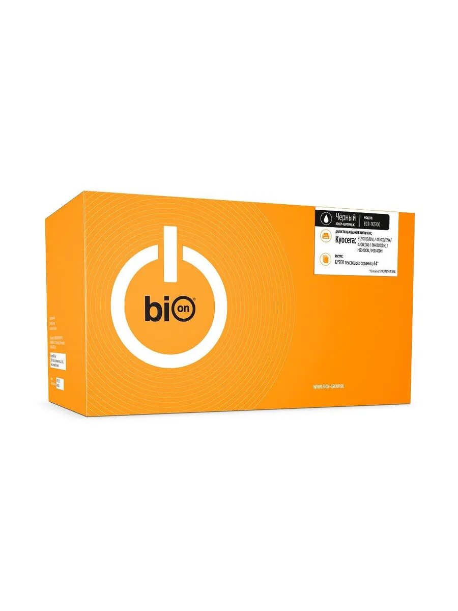 Картридж для Kyocera BCR-TK-3100 12500 стр. черный, с чипом