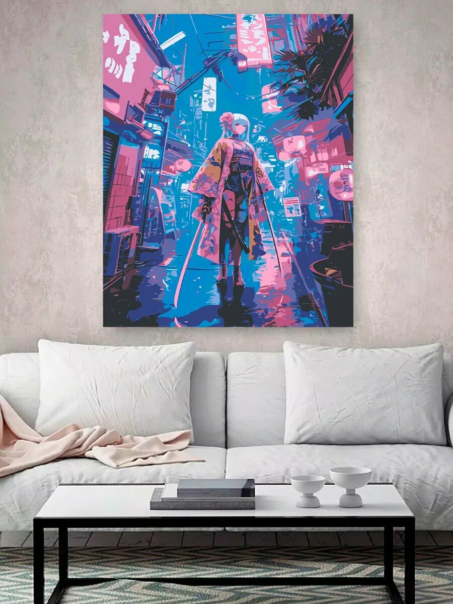 Картины по номерам Аниме