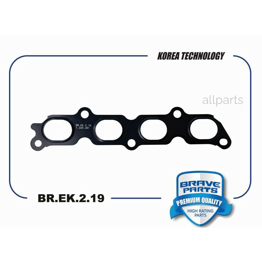 BRAVE BR. EK.2.19 Прокладка коллектора 1326381 BR. EK.2.19 выпускного Ford Focus I-III BRAVE BR. EK.2.19