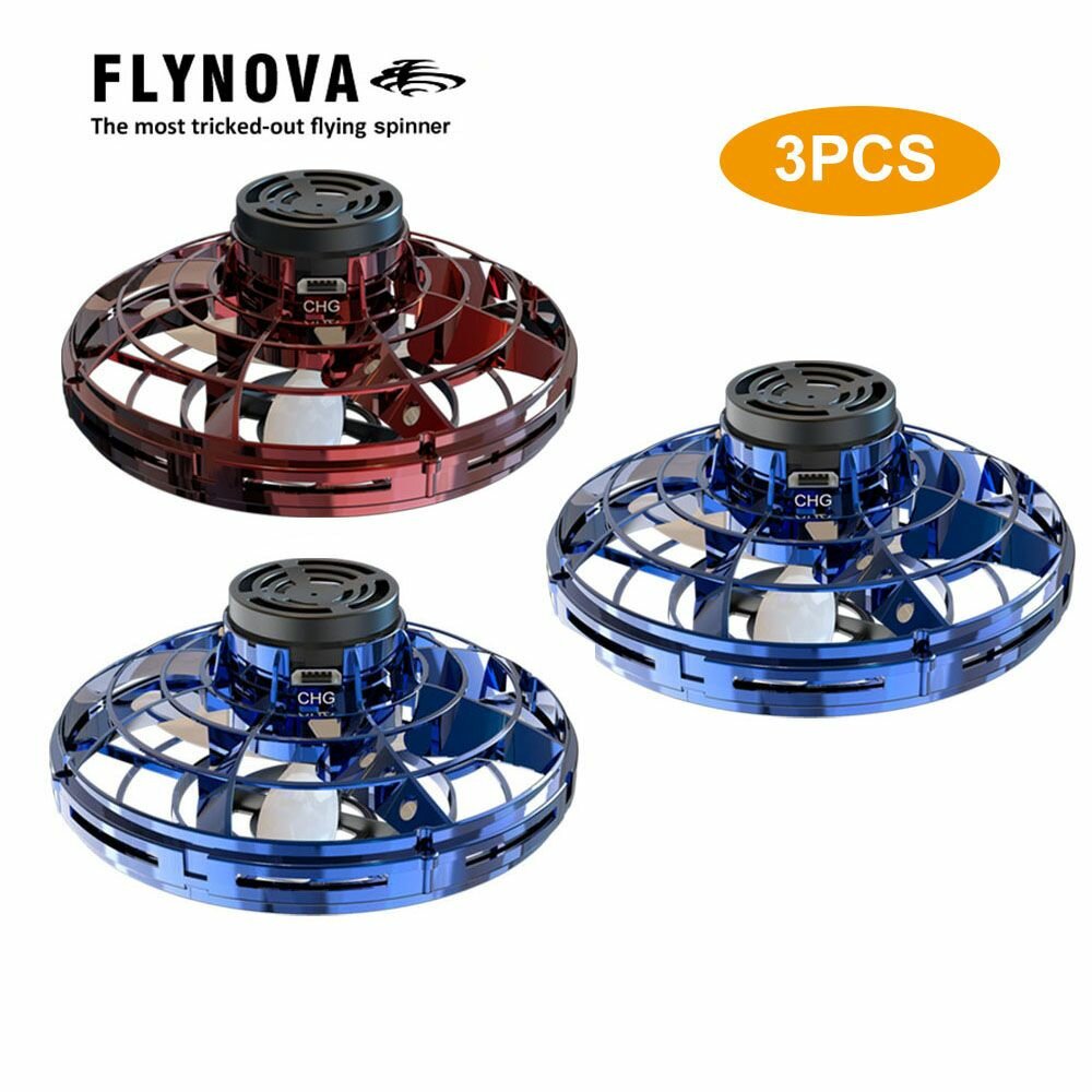 UFO Fingertip Upgrade Flying Spinner Decompression Toy для взрослых и