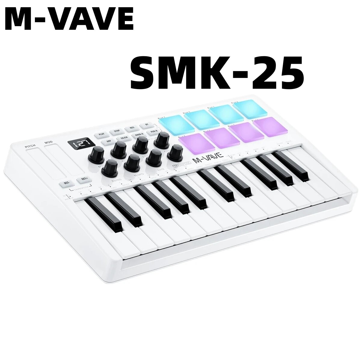 M-VAVE SMK-25 II MIDI контроллер SMK-25 White