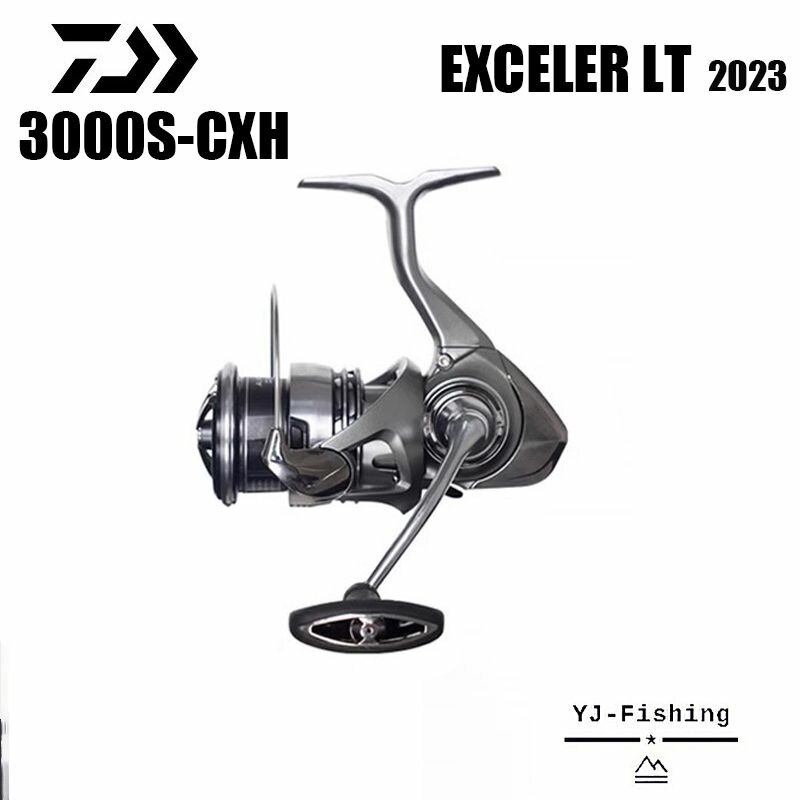 2023 Daiwa Exceler LT Спиннинговая катушка Высокая скорость, Лёгкий вес LT 3000S-CXH