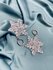 Серьги с подвесками, конго Jewellery by Marina Orlova, акрил, размер 75 мм, проз...