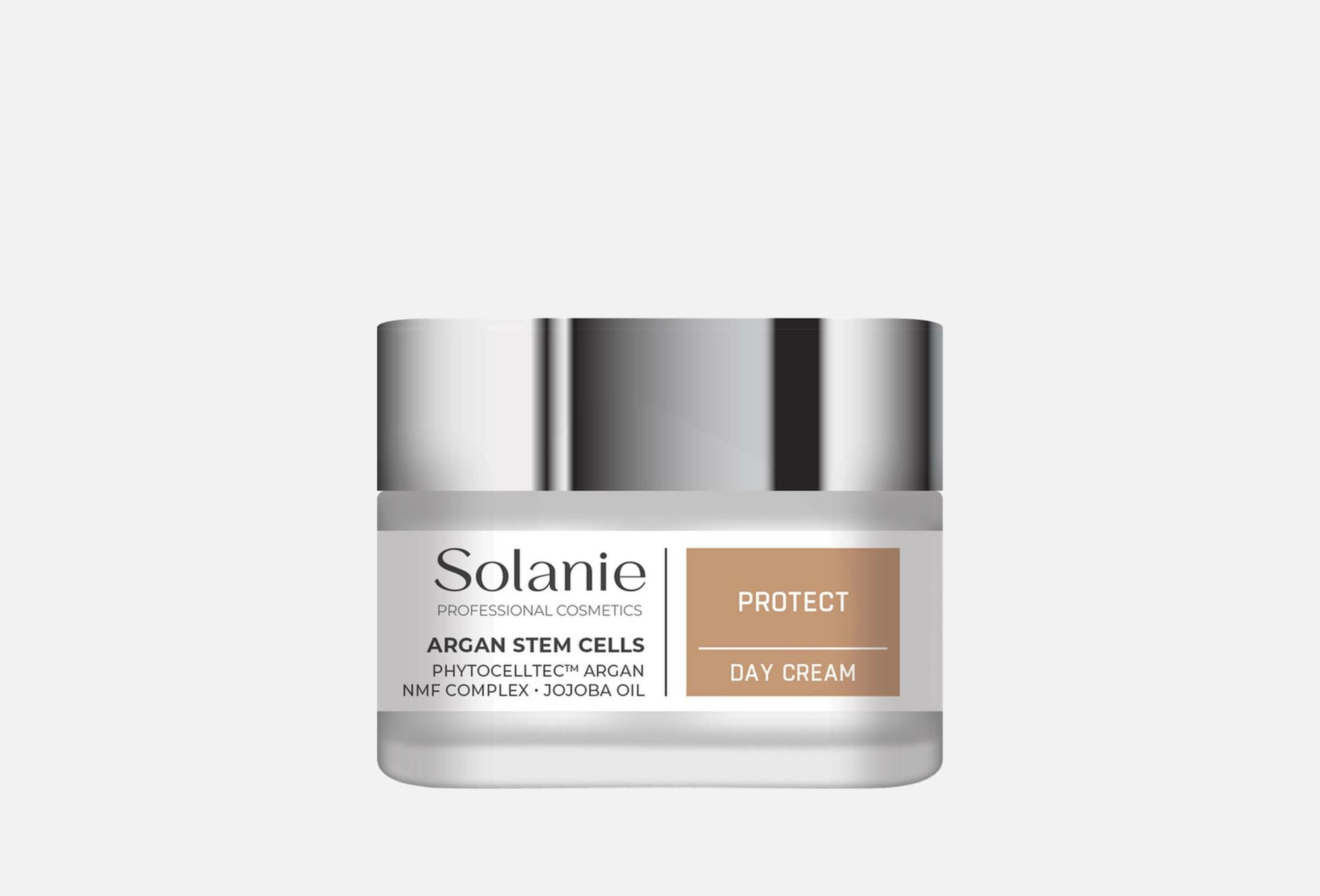 Защитный дневной крем для лица SOLANIE PROFESSIONAL COSMETICS ARGAN PLANT STEM CELLS 50 мл
