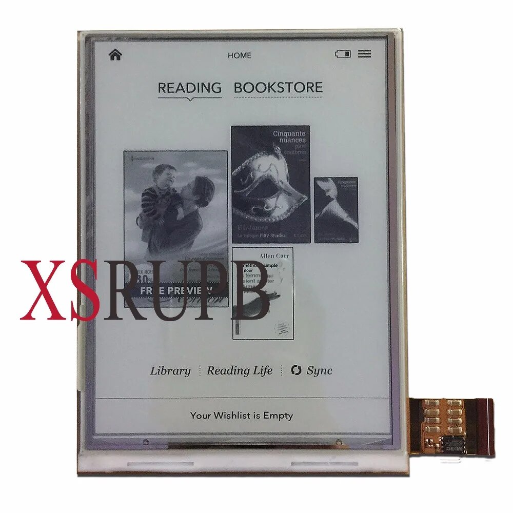 ЖК-дисплей ED060XC3 6 дюймов для Digma r658 ONYX BOOX C67SM Bering 2, Only LCD