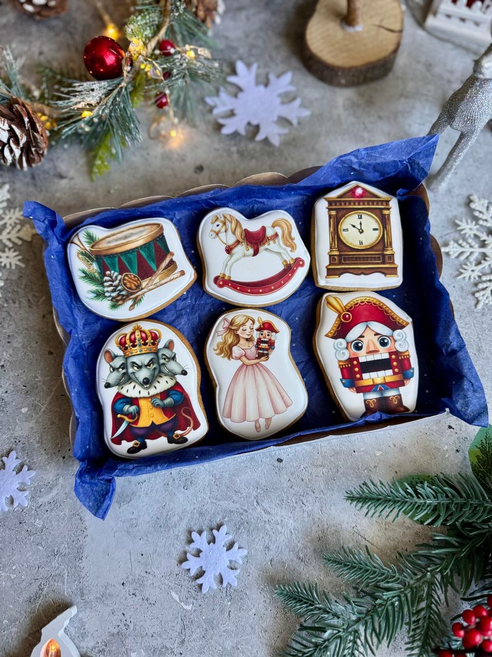 Пряники Щелкунчик новогодние 2026