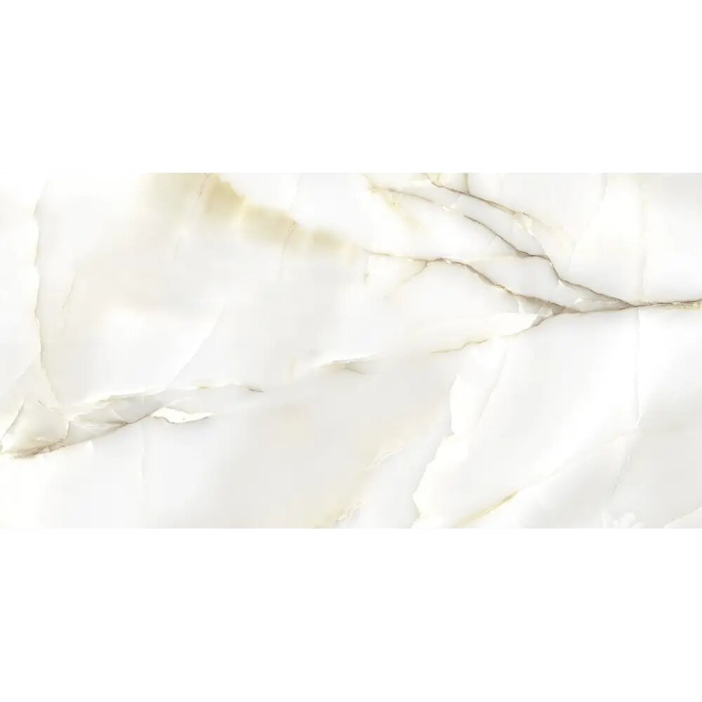 Аркадиа керамика Оникс Примо керамогранит глазурованный глянцевый 600x1200x8мм (1.44м²) бежевый