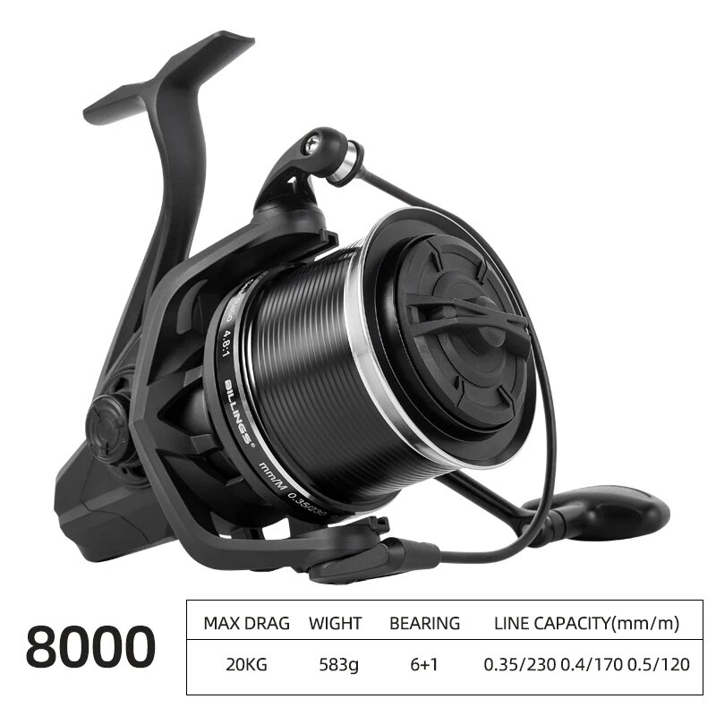 Рыболовные катушки Shimano серии 6000-14000 8000 Series