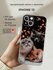 Чехол на Apple iPhone 13 / Айфон 13 с принтом "Кошачьи обнимашки"