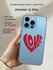 Чехол на Apple iPhone 13 Pro / Айфон 13 Про с принтом "Love heart 2 - 14 февраля...