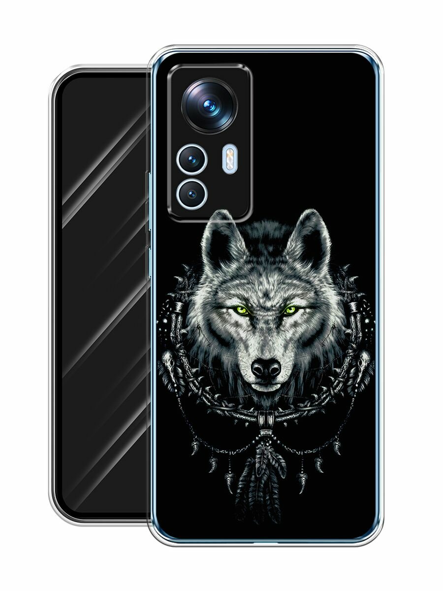Чехол на Xiaomi 12T/12T Pro / Сяоми 12T/12T Про с принтом "Волк оберег" — фото 1