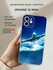 Чехол на Apple iPhone 12 mini / Айфон 12 Мини с принтом "Самолет в небе"