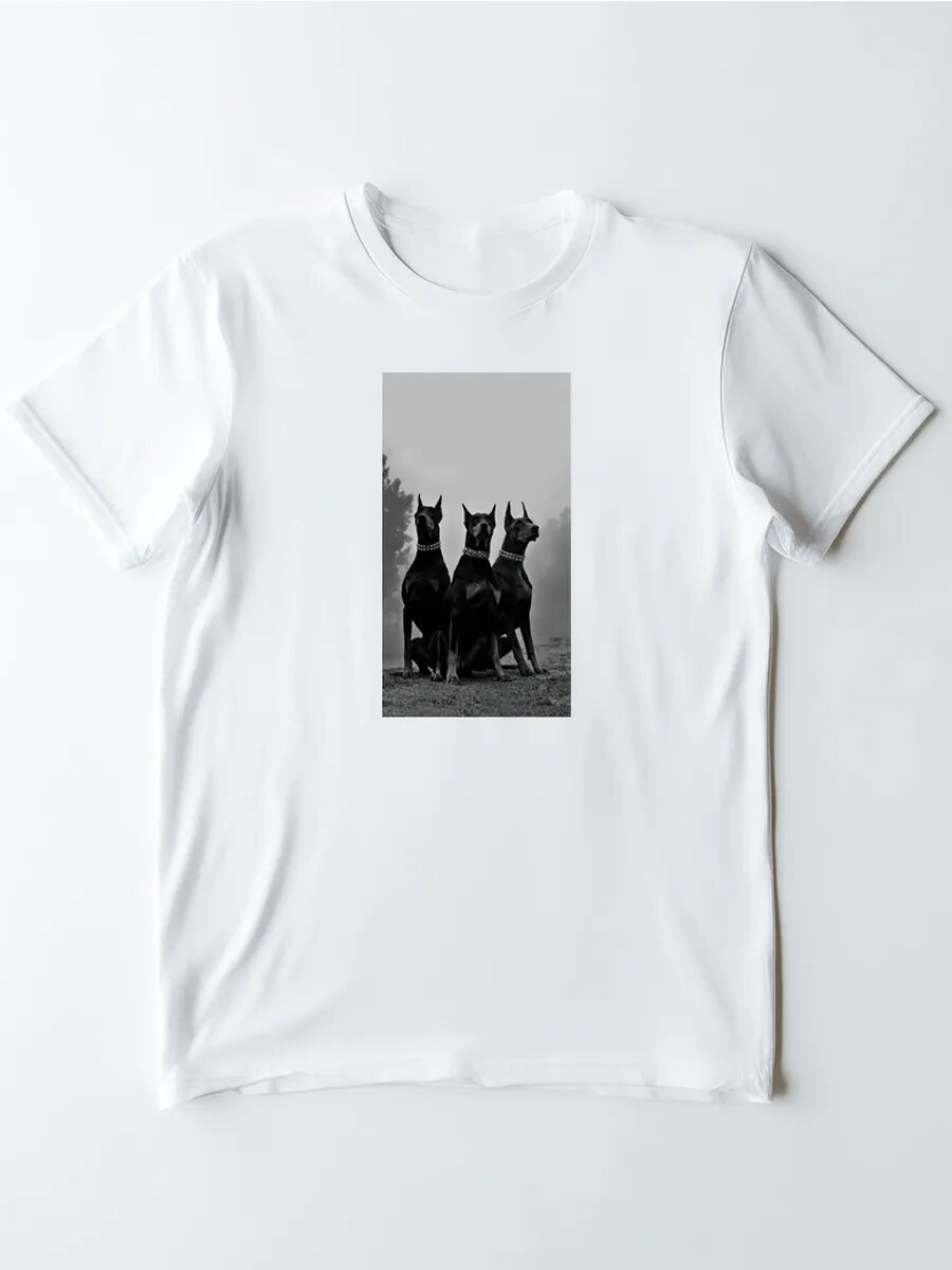 Футболка доберман