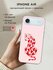 Чехол на Apple iPhone Air / Айфон Айр с принтом "Heart panther 1 - 14 февраля"