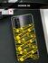 Чехол на Honor 30 / Хонор 30 с принтом "Warning!", прозрачный
