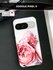 Чехол на Google Pixel 9 / Гугл Пиксель 9 с принтом "Пионы на белом"