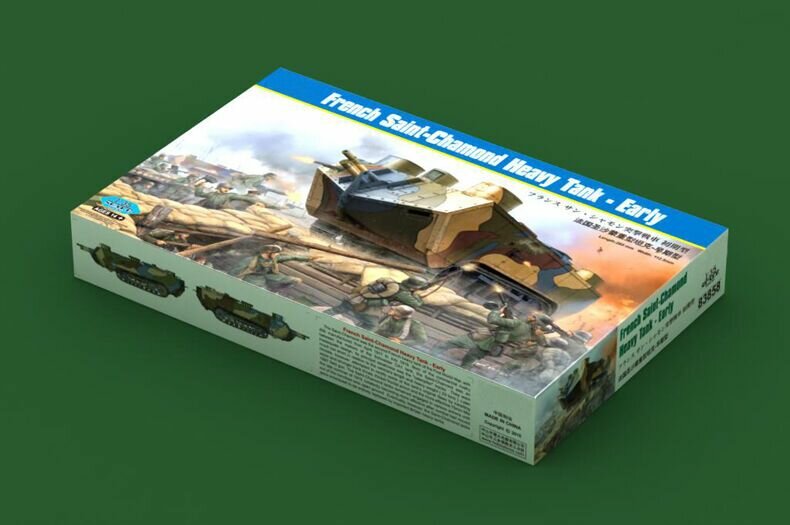 HOBBYBOSS Model 1/35 83858 Масштабный французский тяжёлый танк Сен-Шамон Танки