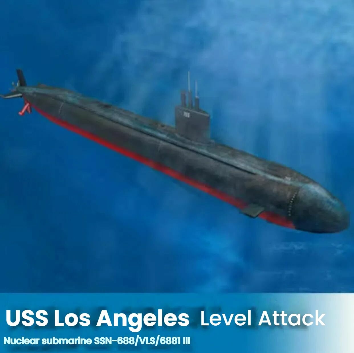 Hobbyboss 83530 1/350 Масштабы USS Лос - Анджелес SSN - 688 / VLS / 668I Модель сборки подводных лодок
