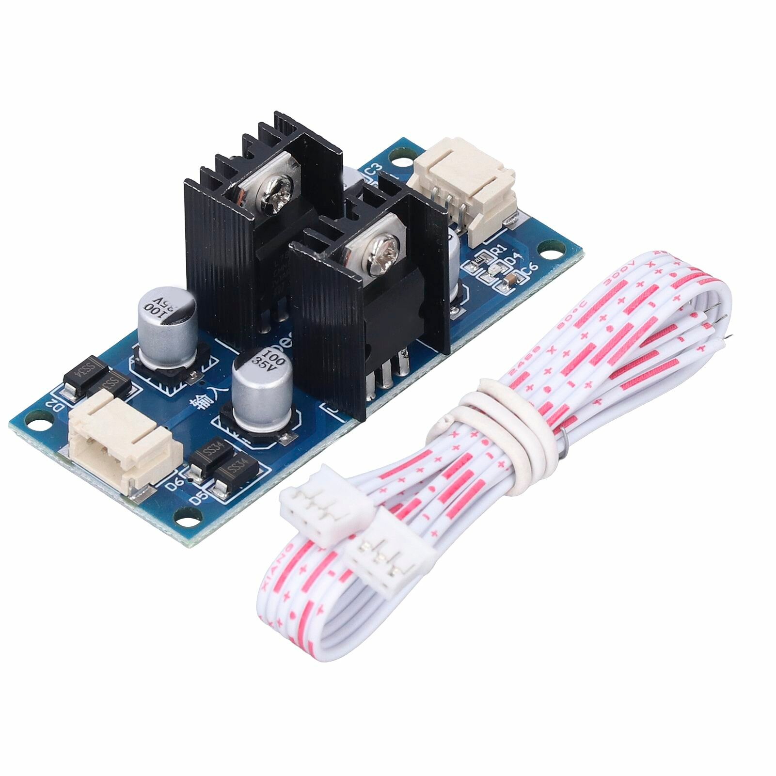 Модуль стабилизатора напряжения двуполярный низкий шум 15В DC/AC