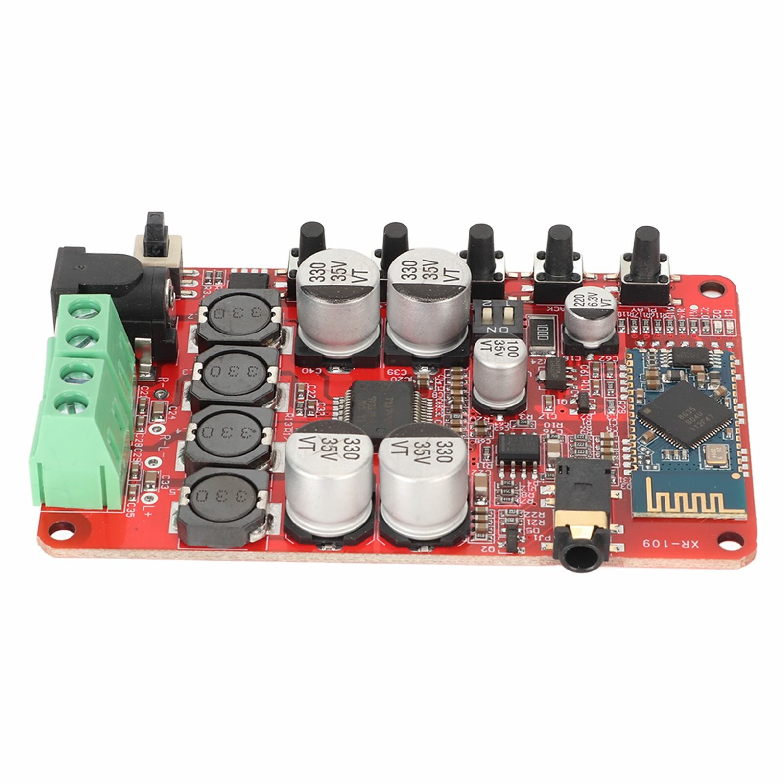 Плата усилителя Bluetooth TDA7492P, 50 Вт и 50 Вт, 2,1-канальный 8 25 В постоянного тока, плата домашнего усилителя звука для беспроводных колонок сделай сам , одиночный усилитель мощности Bluetooth